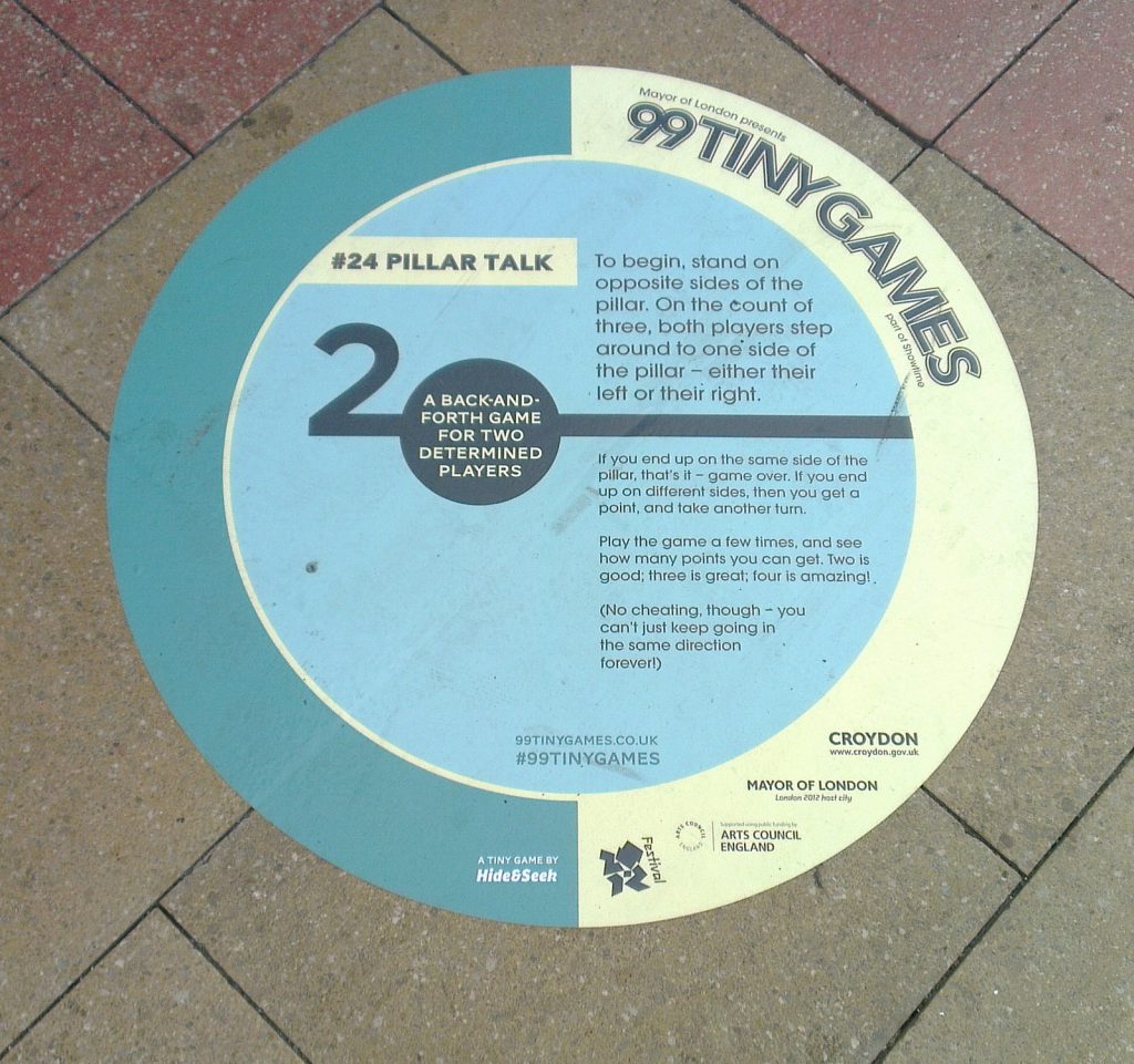 7 Micro Games – Experimental Game Design – Playing Together